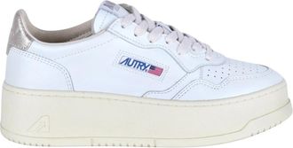 Autry Femme, Chaussures, Blanc, Taille: 37 EU Medalist Platform