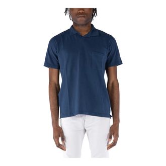 Universal Works Homme, Tops, Bleu, Taille: S Polo Chemise Vacances