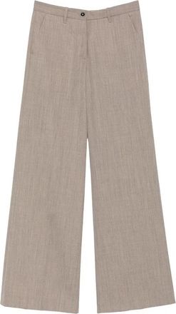 Nine In The Morning Nadia Weite Hose - - Trousers - Damen - Beige - W29