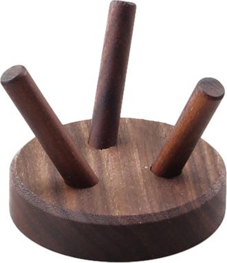 Generic Kristallhalterst&auml;nder Aus - Kugelst&auml;nder Aus Walnussholz, Kristallkugelhalter | Eleganter Holzst&auml;nder F&uuml;r Steine, Quarz-Display-Kreisst&auml;nder, Blickkug