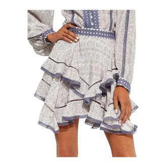 IXIAH Outbloom Minirock - - Skirts - Damen - Wei&szlig; - 2XS