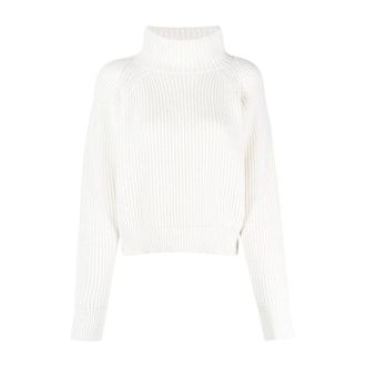 Lorena Antoniazzi Knit Turtleneck - - Knitwear - Damen - Wei&szlig; - 2XS