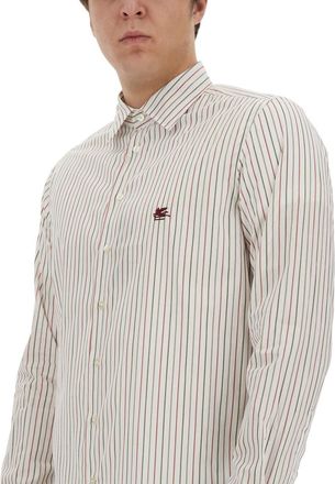 Etro Pegasus Logo Shirt - White