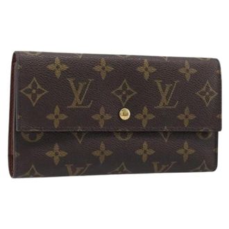 Louis Vuitton Portefeuille Long Pre-owned - Femme - Pre-owned - Brun - Taille: ONE Size