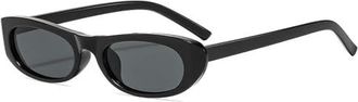 Generic Lunettes De Soleil &Agrave; Petite Monture For Hommes, Sports Plein Air, Vacances, Femmes, Navetteurs, Conduite(Black)