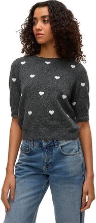 Vero Moda Vmdoffy Intarsia 2/4 O-Nk Pullov Ga Noos