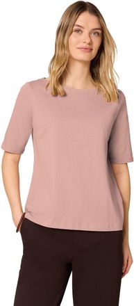 Street One Damen Shirt mit U-Boot-Ausschnitt