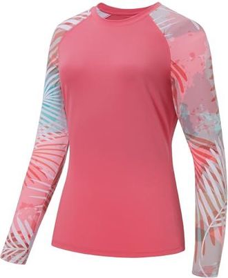 Bassdash T-Shirt de Protection Solaire UV UPF 50+ pour Femme à Manches Longues pour la pêche, la randonnée, la Performance