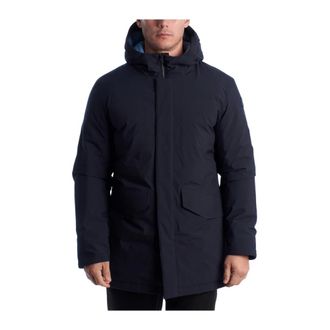 U.S.Polo Association U.s. Polo Assn., Homme, Manteaux, Bleu, Taille: S Parka matelass&eacute;e