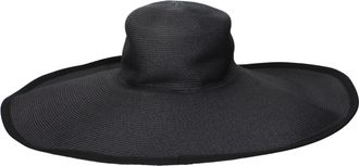 Max Mara Chapeaux Beachwear Femme Paper Fabric Noir
