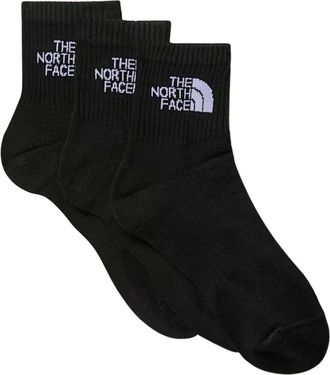 The North Face unisex, Sport, Noir, Taille: L Multisport Cush Quarter Socks 3P