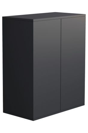 MID.YOU Mid.you Kommode, Anthrazit, Holzwerkstoff, 1 F&auml;cher, 60x73x32 cm, erweiterbar, stehend, Wohnzimmer, Kommoden & Sideboards, Kommoden