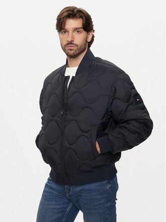 Tommy Hilfiger Bomberjacke MW0MW37341 Dunkelblau Regular Fit