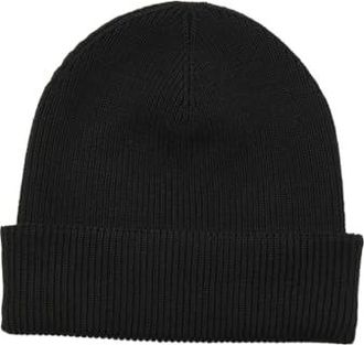 Jack & Jones Jackamploops Noos Bonnet, Noir, Taille Unique