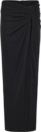 Andamane Femme, Jupes, Noir, Taille: 36 FR Maxi Jupe