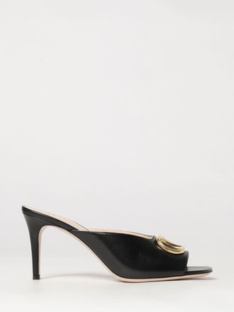Valentino Garavani Mules VLogo Signature en cuir avec talon aiguille