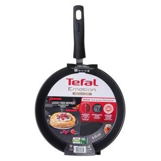 T-fal Crepespfanne E3003804 Schwarz Edelstahl Aluminium &Oslash; 25 cm