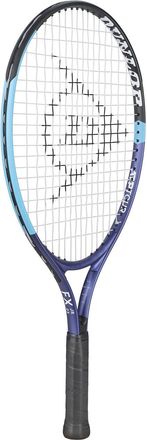 Dunlop Tennisschl&auml;ger FX Junior 23 besaitet - Kinder-Power-Schl&auml;ger - Griffst&auml;rke G00