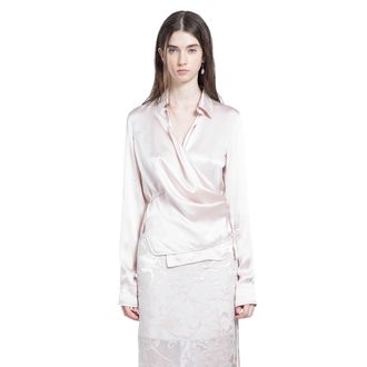 Ann Demeulemeester Alba Asymmetric Wrap Shirt