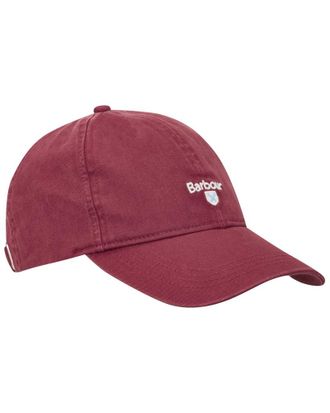 Barbour Cap aus Baumwolle mit Logo-Stickerei in