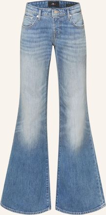 7 For All Mankind Flared Jeans blau