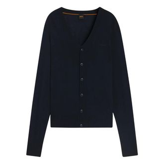 HUGO BOSS Avac CD Cardigan - Homme - Pulls - Bleu - Taille: 3XL