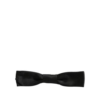 Dolce & Gabbana Homme, Accessoires, Noir, Taille: ONE Size papillon pr&eacute;-nou&eacute;