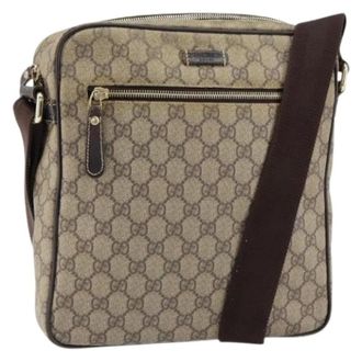 Gucci Sac Bandouli&egrave;re en Plastique Pre-owned - Femme - Pre-owned - Beige - Taille: ONE Size