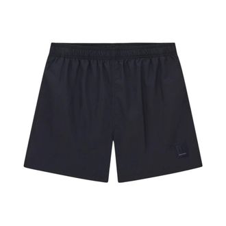 A|X Armani Exchange Boxer mit elastischem Bund und aufgesetztem Icon-Logo - - Swimwear - Herren - Blau - M