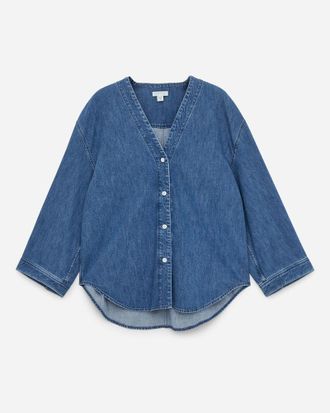 Arket Denimbluse -Blau