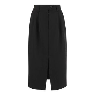 Dolce & Gabbana Schwarzer Gonna Rock - - Skirts - Damen - Schwarzk - L