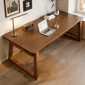 Generic Schreibtisch F&uuml;Rs Homeoffice, Laptop-Arbeitstisch Mit Querverstrebung Zum Teetrinken, Malen Und Lesen