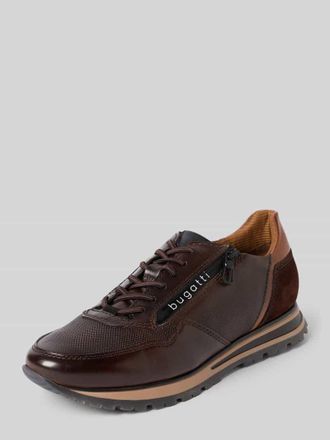 Bugatti Sneaker aus Leder mit Schn&uuml;rung Modell Philip