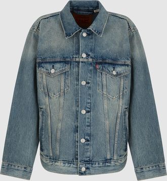 Levi's Veste Relaxed Fit Trucker Med Indigo-Worn In Wherever You Are