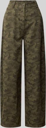 Neo Noir Jeans mit Camouflage-Muster Modell Haven