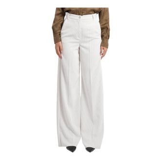 iBlues Wide Hosen - - Trousers - Damen - Wei&szlig; - XS