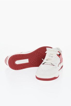 Santoni Leather Sneakers AIR with Contrast Details size 44,5