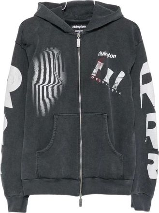 RRR123 Rrr123, Homme, Sweatshirts et sweats &agrave; capuche, Gris, Taille: L Apoc-Zh04 Mech SweaT-shirt