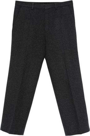Dries Van Noten Homme, Pantalons, Gris, Taille: S Straight Pantalons