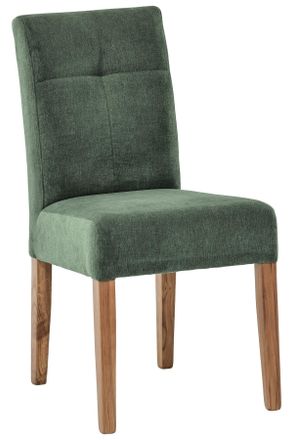 Cantus Stuhl, Gr&uuml;n, Eiche, Holz, Textil, Eiche, massiv, eckig, 47.5x91.5x63 cm, FSC, Esszimmer, St&uuml;hle, Esszimmerst&uuml;hle, Vierfu&szlig;st&uuml;hle