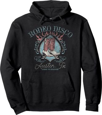 Trendy Apparel Rodeo Disco Austin Texas Come to Boogie Pullover Hoodie