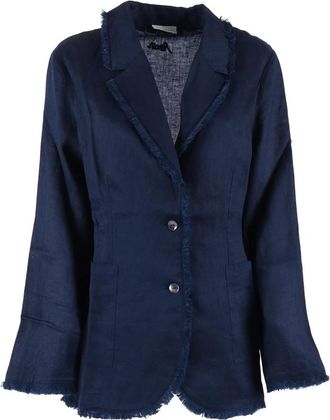P.A.R.O.S.H. P.a.r.o.s.h., Femme, Vestes, Bleu, Taille: 36 FR Giacca