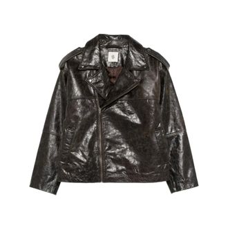 The Garment Femme, Vestes, Brun, Taille: 36 FR Margo Leather Biker Jacket