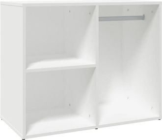 vidaXL Vidaxl - Regal f&uuml;r Schminktisch Wei&szlig; 80x40x65 cm Holzwerkstoff