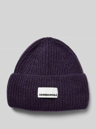 Armedangels Beanie mit Label-Patch Modell Kayaas