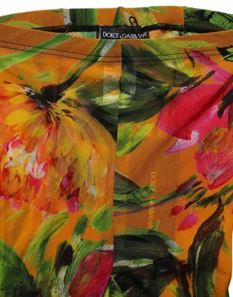 Dolce & Gabbana Floral Nylon Tights - Multicolor