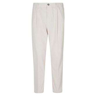 Herno Cordhose mit Bundfalte - - Trousers - Herren - Beige - M