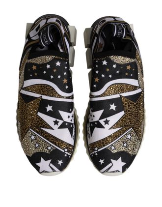 Dolce & Gabbana Mens Multicolor Sorrento Low Top Sneakers Shoes