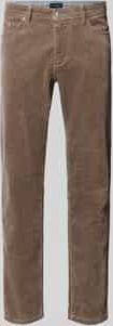 Christian Berg Straight Fit Stoffhose in Cord-Optik