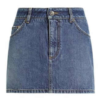 Dolce & Gabbana Damen, R&ouml;cke, Blau, XSGr&ouml;&szlig;e
